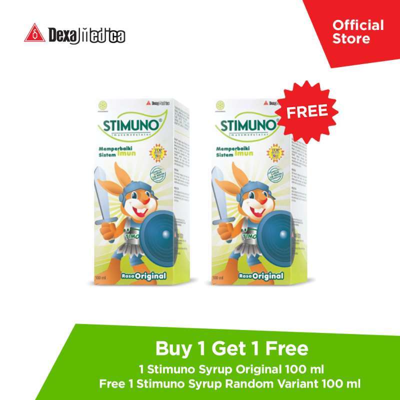 Jual Buy 1 Get 1 Free Stimuno Syrup 100ml Di Seller Dexa Medica ...