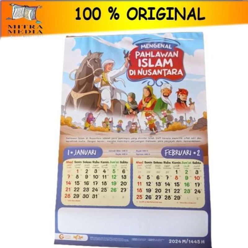 Jual KALENDER DINDING ANAK MUSLIM 2024 di Seller Mitra Media Grosir ...