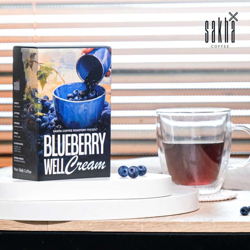 Promo Kopi Arabika Blueberry Well Cream Coffee Bean Arabica Coffe Biji ...
