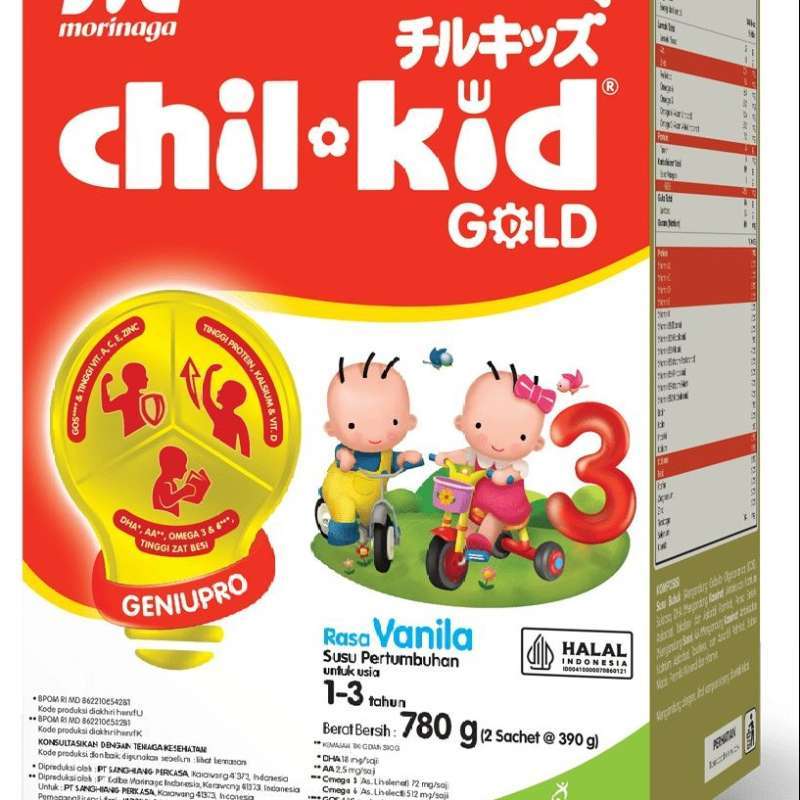 Promo Morinaga Chil Kid Vanilla 2x390g Diskon 6% Di Seller Komplit ...