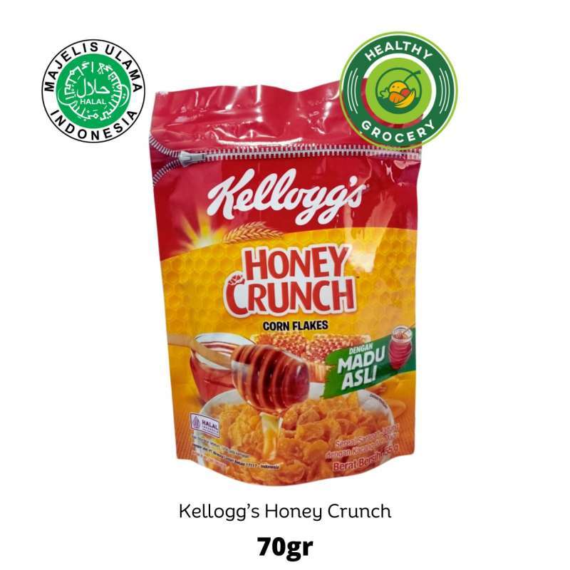Jual Kellogg's Honey Crunch Corn Flakes 55gr Pouch Di Seller ...