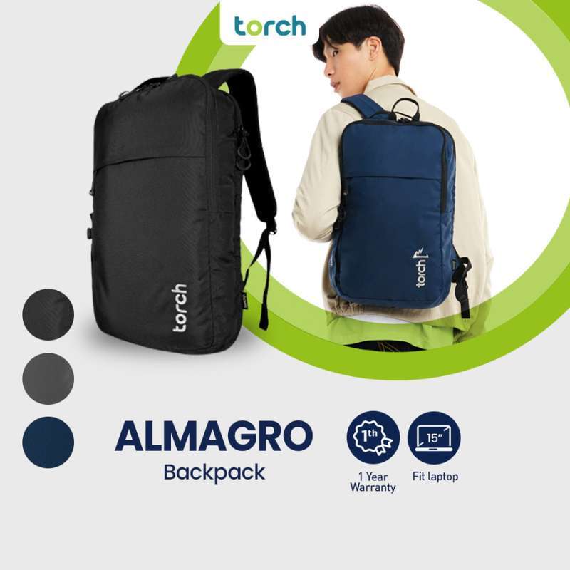 Jual Torch Tas Ransel Kuliah Kerja Sekolah Pria Wanita Backpack Almagro ...