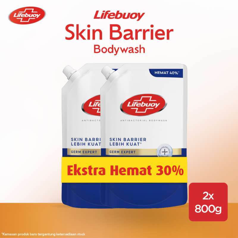 Promo Lifebuoy Sabun Cair Mild Care Refill [800 Ml X 2 Pcs] - Banded ...