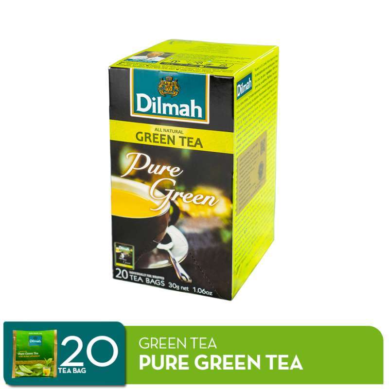 Jual Dilmah Pure Green Tea Foil Envelope 20s - Teh Celup di Seller DRI ...