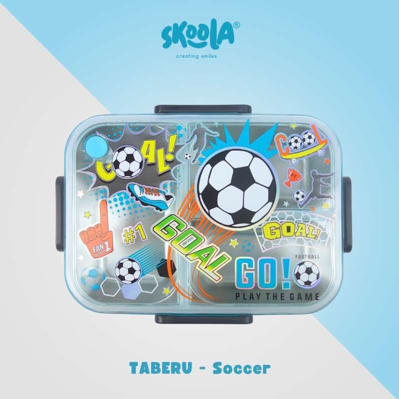 Promo Skoola Kotak Bekal Lunch Box Tempat Makan Stainless Steel Anak ...