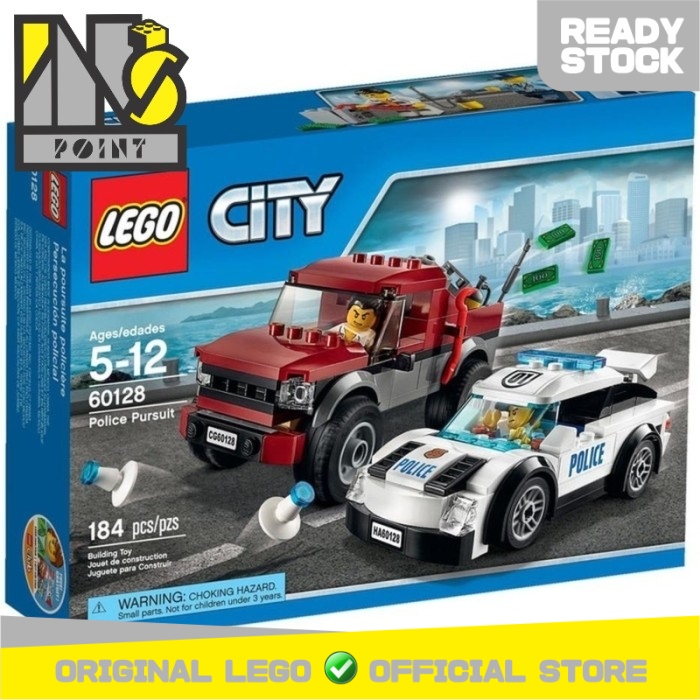 Jual LEGO City 60128 Police Pursuit di Seller InsPoint Official Store ...
