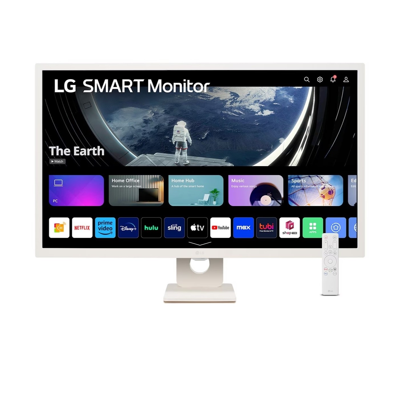 Promo Lg 32sr50f-w 32 Inch Smart Monitor Fhd Ips Webos Diskon 26% Di ...