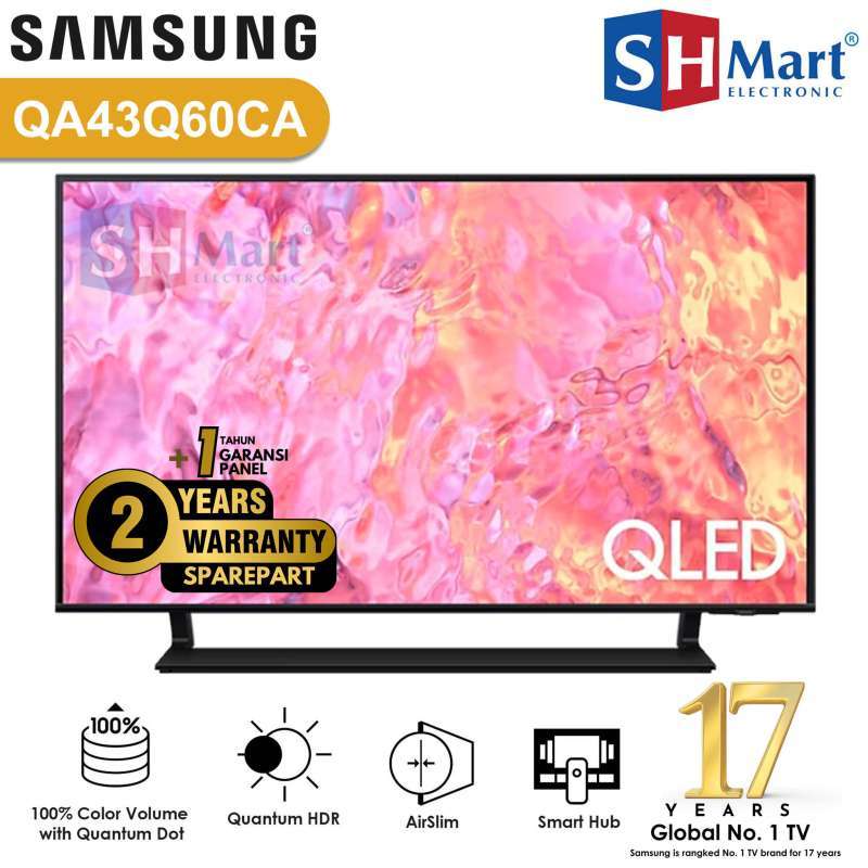 Jual Smart Tv Samsung 43 Inch Qled Tv 43q60c 43q60d 4k Uhd ...