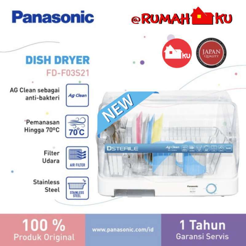 Jual Panasonic Fd-s03s21 Dish Dryer Di Seller Rumahku Store - Rumahku (reguler) - Kota Jakarta ...