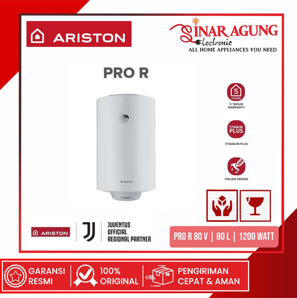 Jual Ariston Water Heater Pro R 80 Liter Original, Murah & Diskon Maret ...