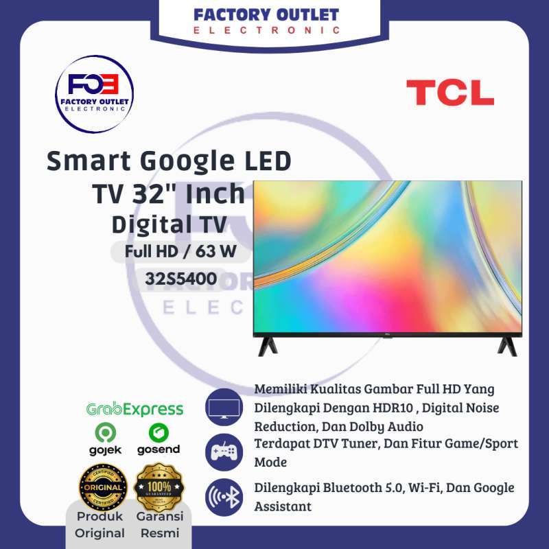 Jual Tcl 32s5400 32 S5400 Digital Google Smart Led Tv Full Hd 32 Inch Di Seller Foe Elektronika ...