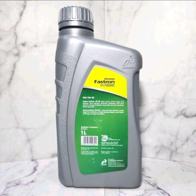 Jual Fully Synthetic! Pertamina Fastron Eco Green 5w-30 1 Liter (oli ...