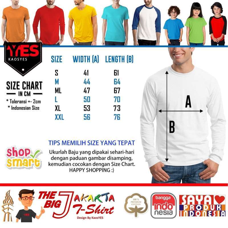 Promo Kaosyes Kaos Polos T-shirt O-neck Lengan Panjang - Hitam Diskon ... Promo Kaosyes Kaos Polos T-shirt O-neck Lengan Panjang - Hitam Diskon ...