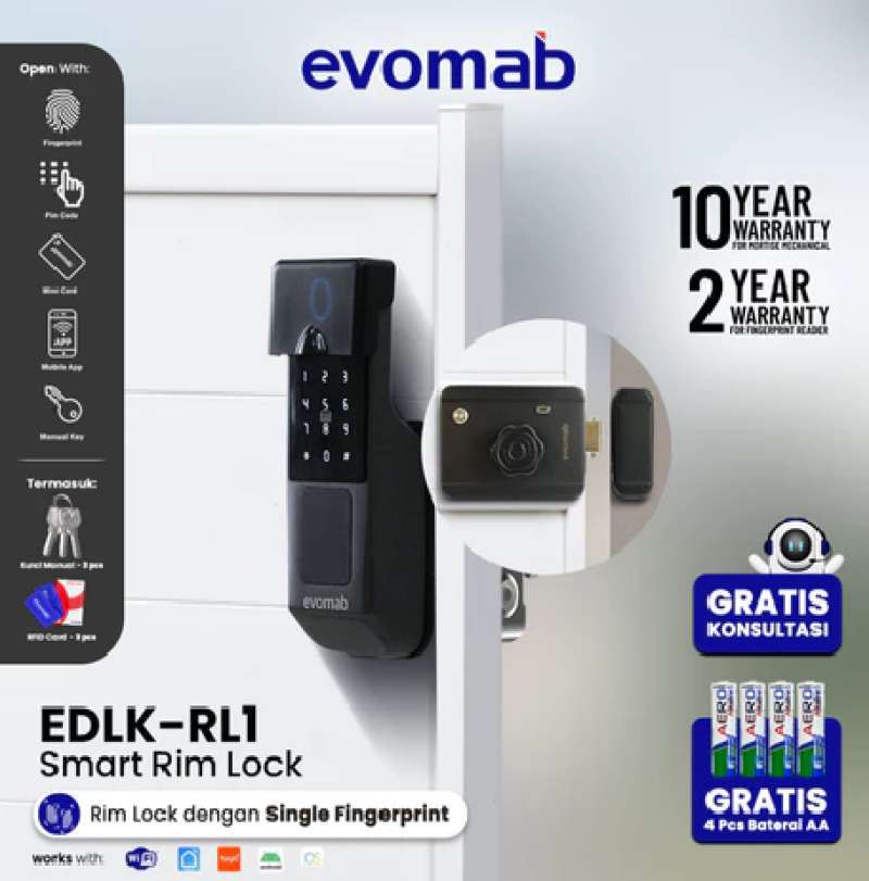 Handle Pintu Finger Print Garansi Resmi Indonesia 🏷️ Harga Murah Juni 2026