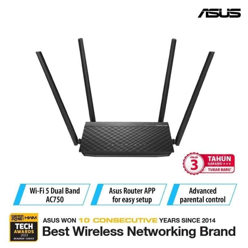Promo Asus Rt-ac750l Dual Band Ac750 Wireless Router Ac 750 Diskon 8% ...