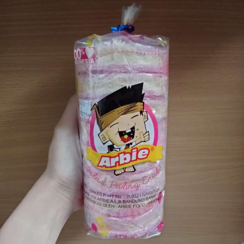 Jual Arbie Food Cemilan Jadul Harum Manis / Rambut Nenek Isi 8 Di ...