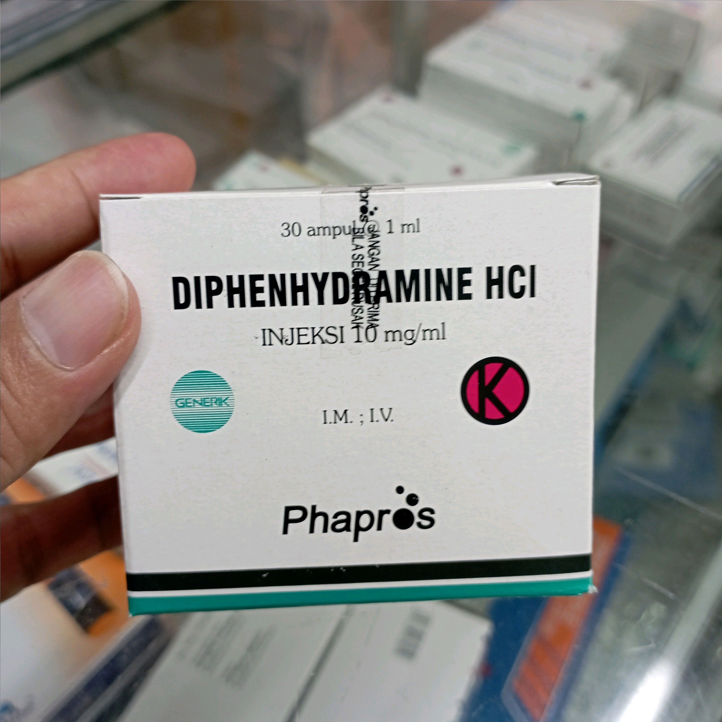 Jual Diphenhydramine / Box.injeksi. Di Seller Apotik Hanifa - Pal ...