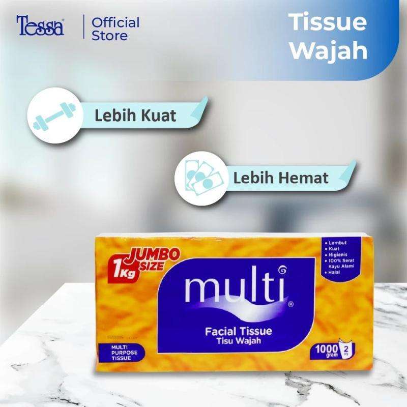 Promo Multi Facial Tisu [1000 Gr] Isi 10 Pcs Diskon 38% Di Seller Tessa ...