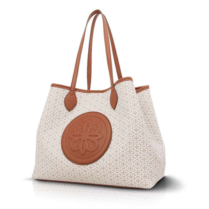 Promo Tas Tote Les Catino Devica Carry All Monogram Diskon 77% Di ...