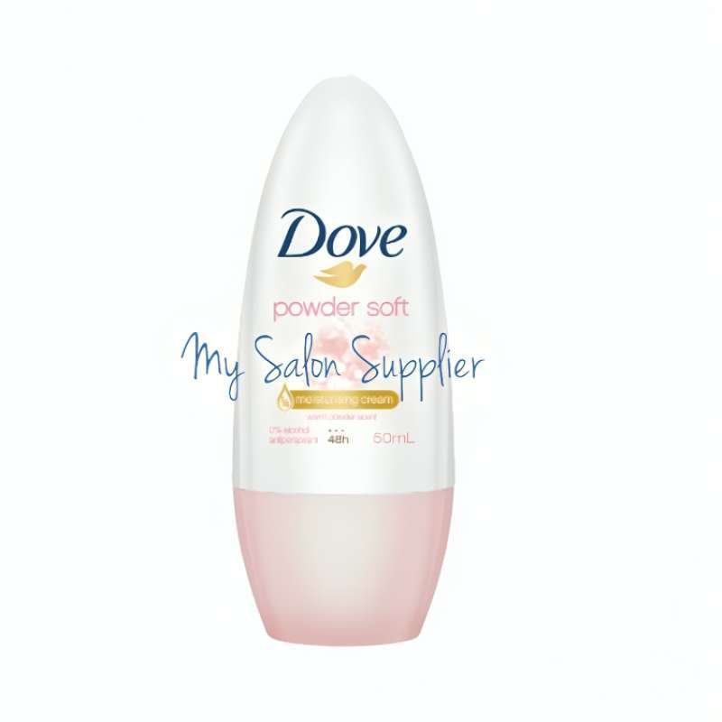 Jual Dove Roll On Deodorant 40ml Powder Soft / Complete Care - Powder ...