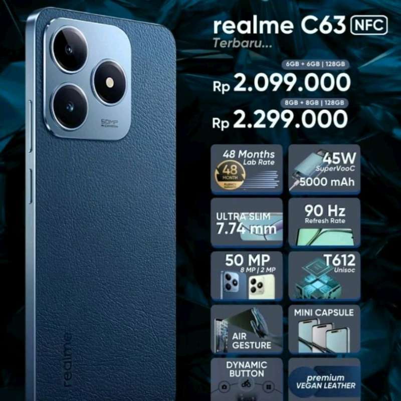 Jual Realme C63 Pro Spesifikasi Original, Murah & Diskon Harga Juli ...