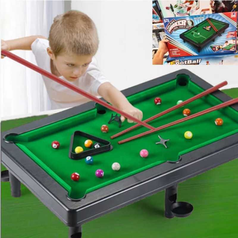 Promo Mainan billiard game JUMBO BESAR deluxe snooker pool table ...