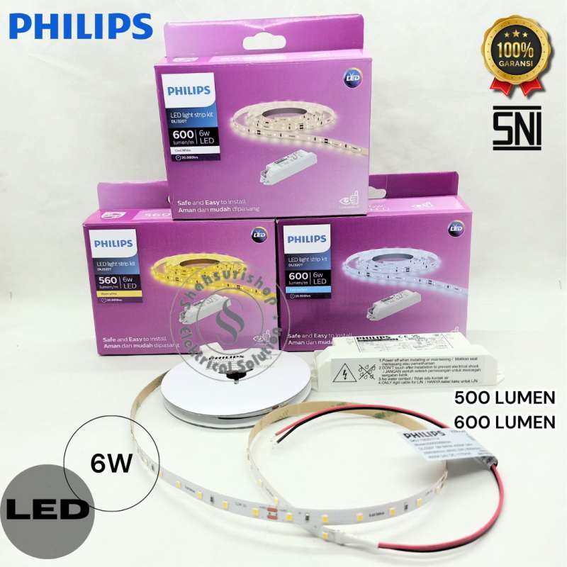 Jual Philips Led Light Strip Kit Dli320t 5m 6watt Lampu Murah ...