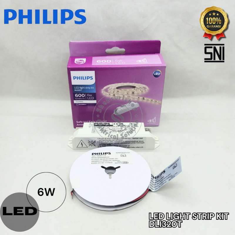Jual Philips Led Light Strip Kit Dli320t 5m 6watt Lampu Murah ...