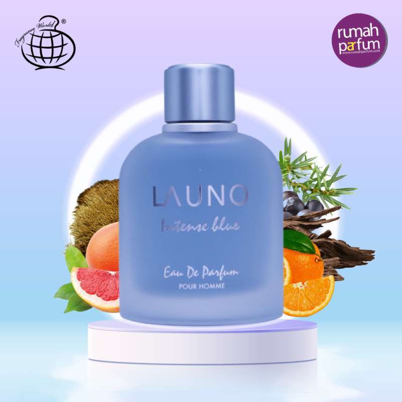 Promo Fragrance World La Uno Intense Blue Pour Homme 100 Ml Diskon 55% ...