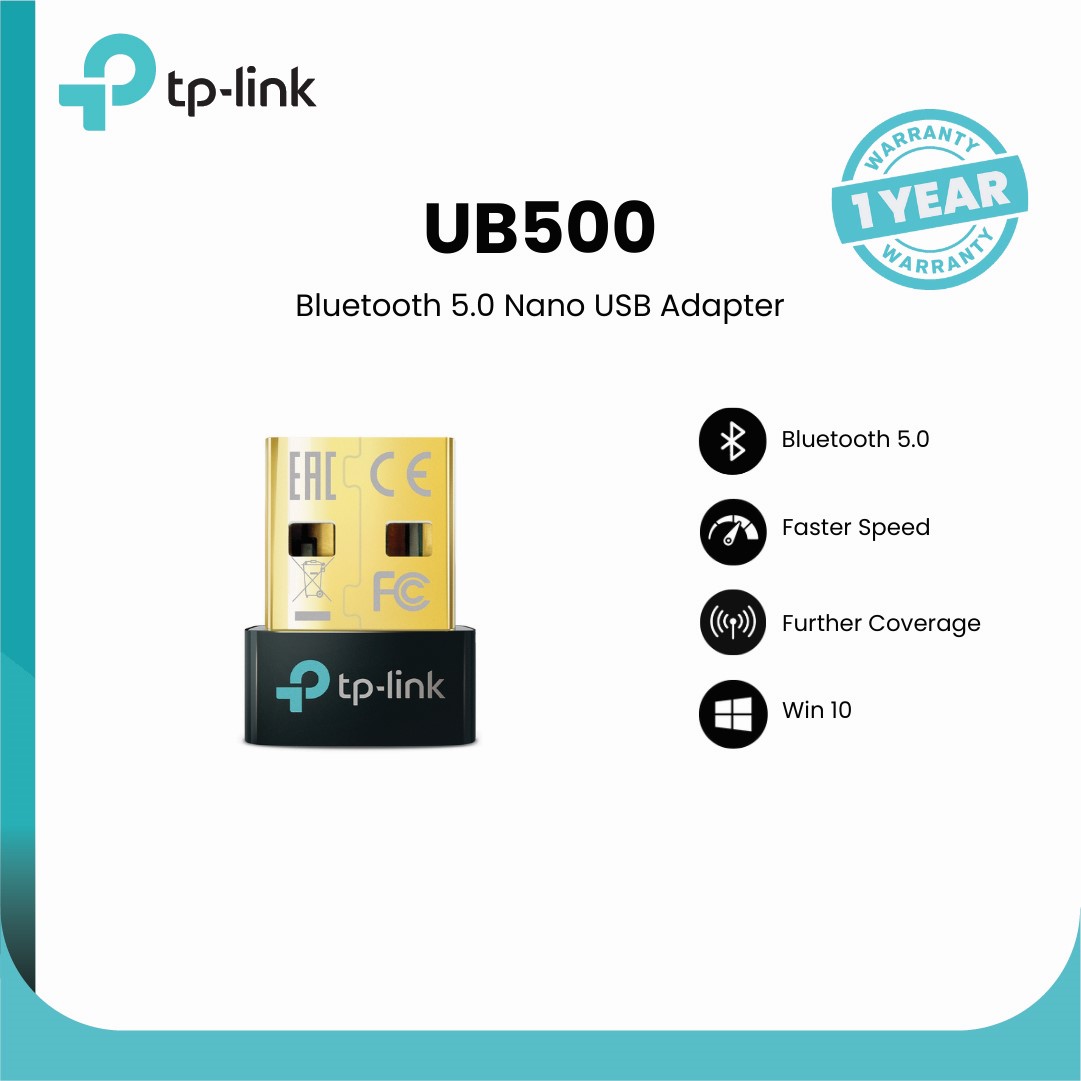 Promo Tp Link Ub500 Bluetooth 5 0 Nano Usb Adapter Diskon 43 Di Seller