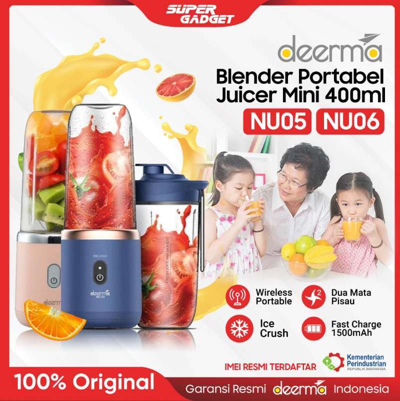Portable Blender Juicer Kabel Garansi Resmi Indonesia 🔥 Harga Januari 2026