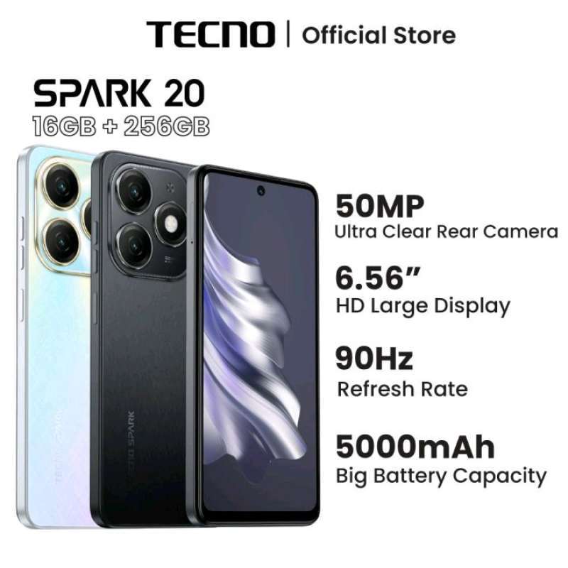Jual Tecno Spark 20 8/256 Garansi Resmi Indonesia Di Seller Hp Resmi - Hp Resmi - Kota Medan ...