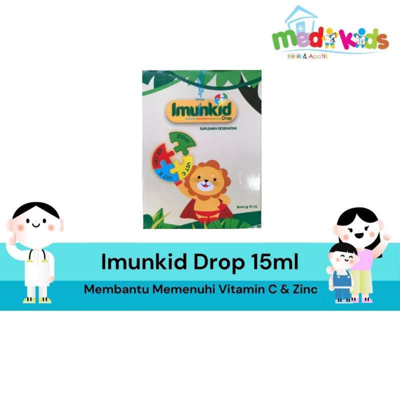 Jual Imunkid Imun Kid Drop 15ml Vitamin Anak Di Seller Apotik Medikids ...