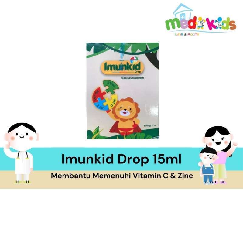 Jual Imunkid Imun Kid Drop 15ml Vitamin Anak Di Seller Apotik Medikids ...