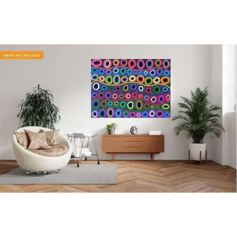 Jual Diy Kanvas Lukisan Dinding Ruang Tamu Abstrak Plus Bingkai Frame ...