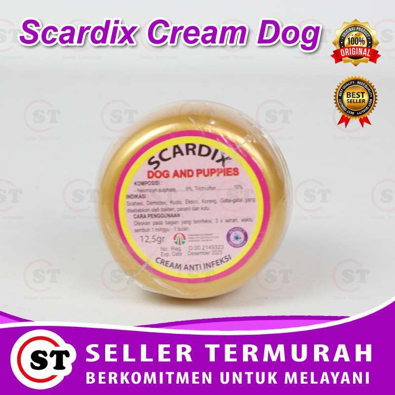 Jual Scardix Cream Anti Infeksi Kulit Scabies Demodex Kudix Kudis Luka ...