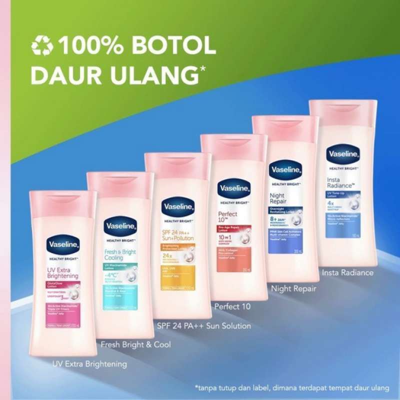 Promo Vaseline Healthy Bright Spf24 [200 Ml] Diskon 50% Di Seller All In One Solution - Gudang ...