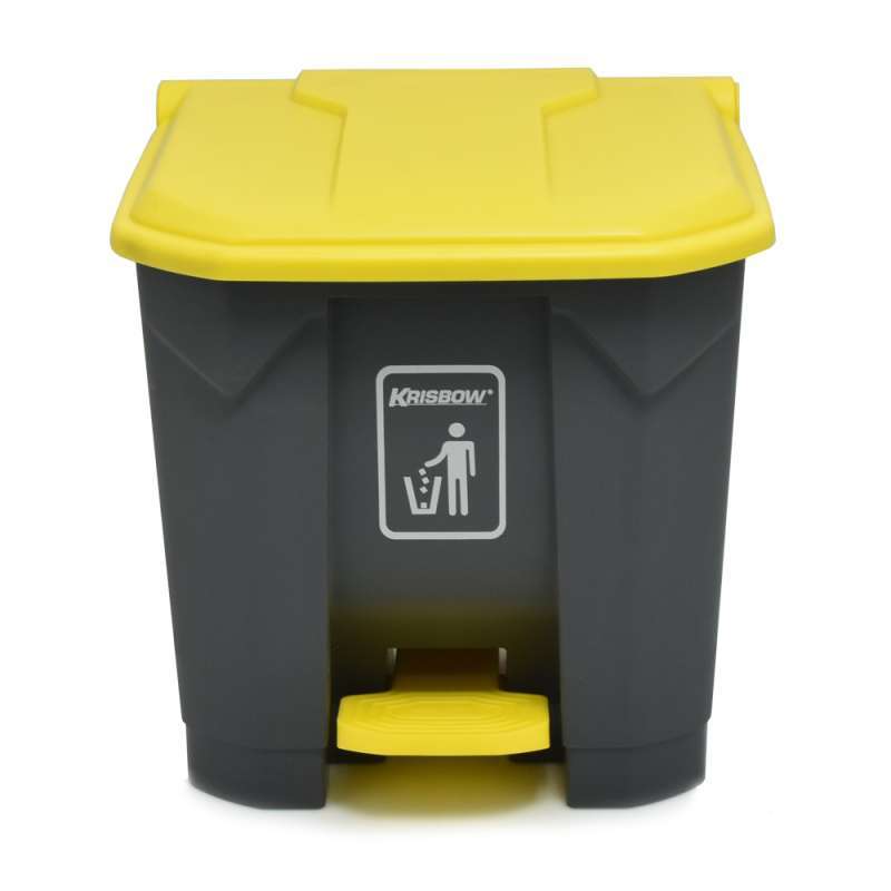 Promo Krisbow Dust Bin Tempat Sampah Plastik Pedal 30 Ltr Diskon 15% Di Seller Krisbow Indonesia ...