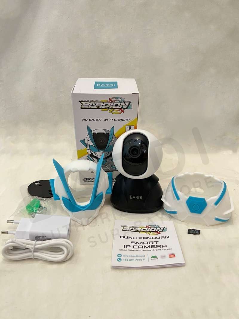Promo Bardi Cctv Indoor Ptz Bardion (dual Band) Smart Ip Camera 1080p ...