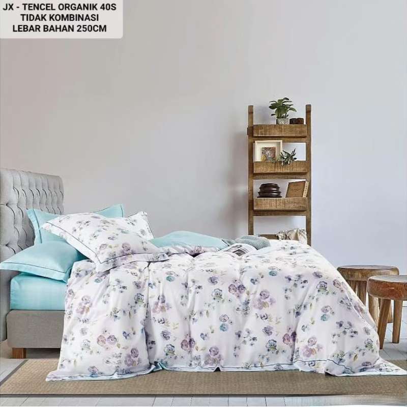 Jual (FREE TAS SEPREI) Seprei Tencel 40s 95 Motif Cantik dan Mewah Pre ...