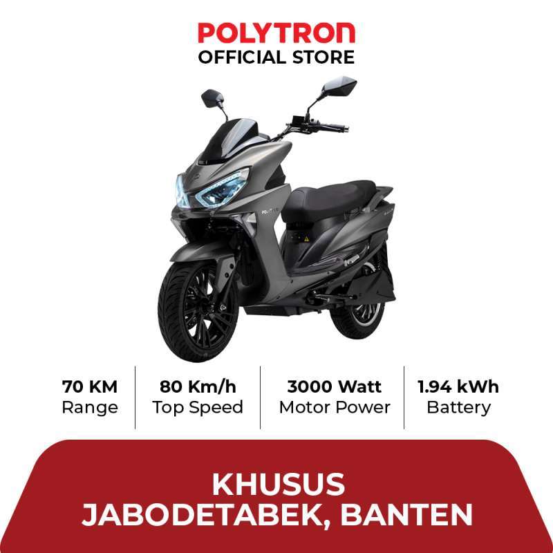 Promo Polytron Fox S Electric Sepeda Motor Listrik - Otr Jabodetabek ...