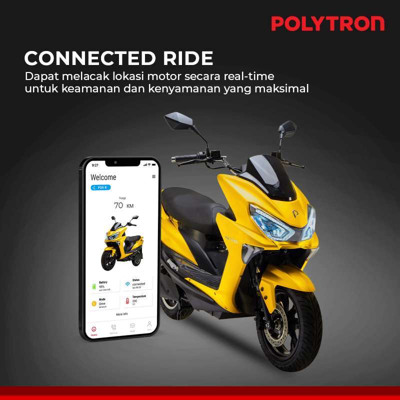 Jual Polytron Fox S Electric Sepeda Motor Listrik - Otr (lampung ...