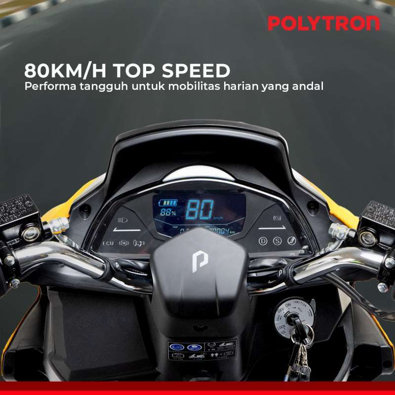 Jual Polytron Fox S Electric Sepeda Motor Listrik - Otr (lampung ...