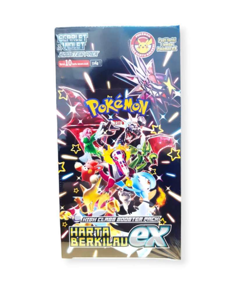Jual Pokemon Tcg Scarlet & Violet Harta Berkilau Ex Sv4a Booster Box Di Seller Monopolis Board ...