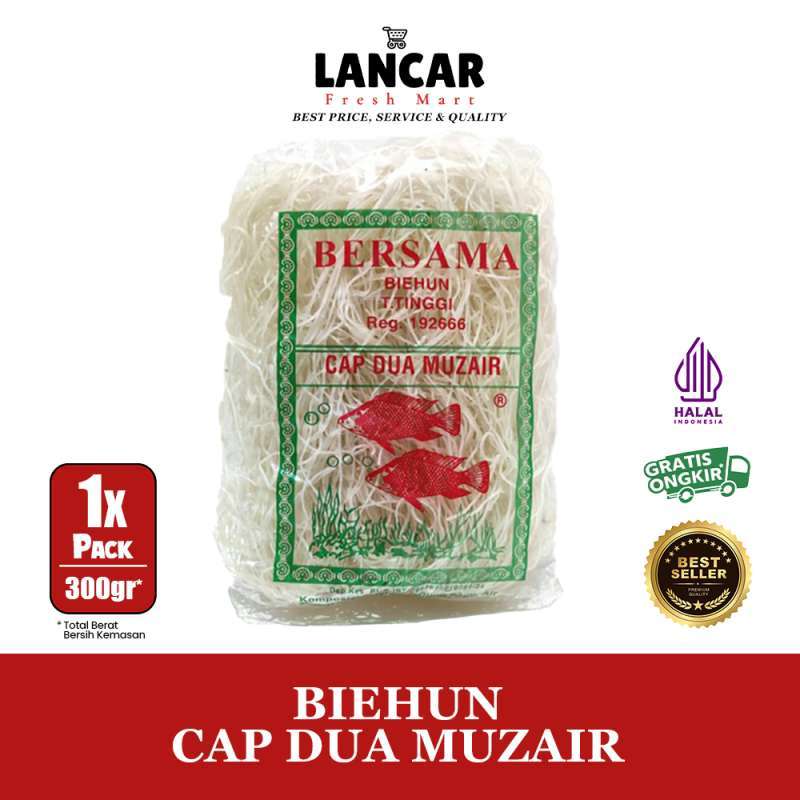 Jual Bihun Cap Ikan Mujair / Bihun Mujair 300gr Di Seller Lancar ...