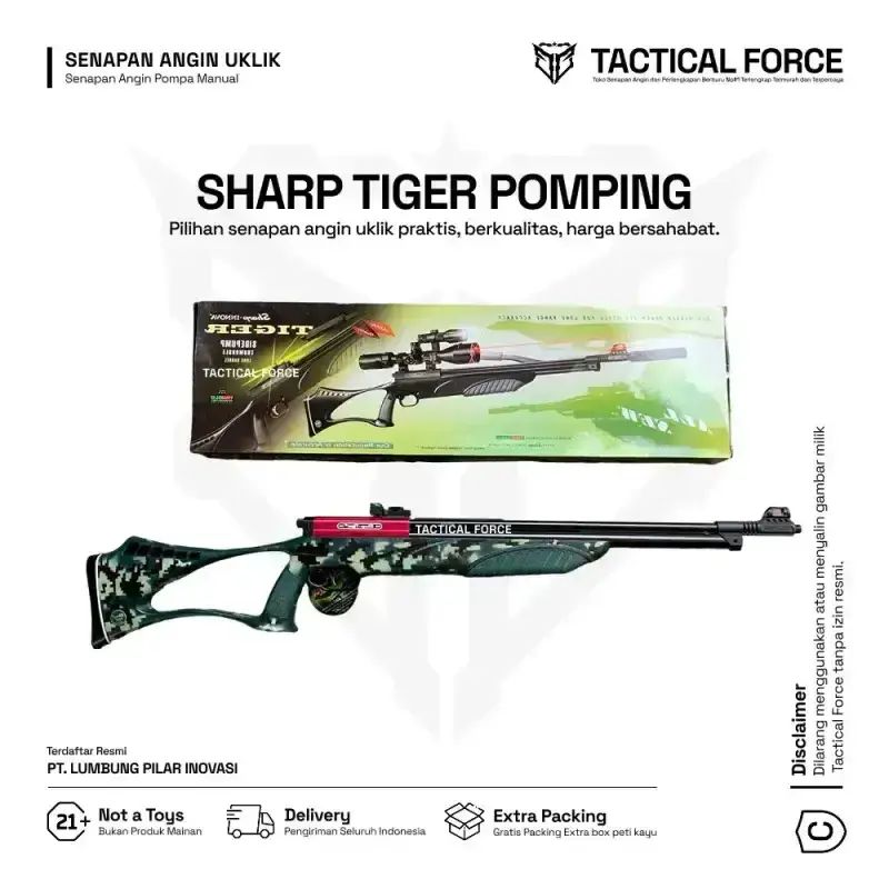 Jual Snapan Sharp Tiger 🏷️ Original, Model Terlengkap, & Harga Murah ...