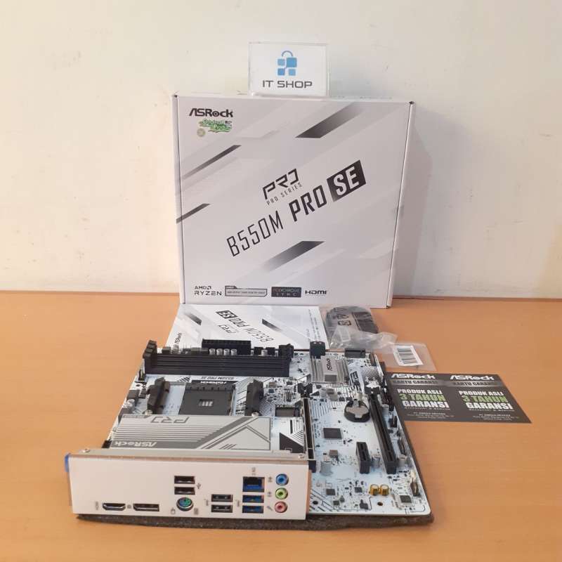 Jual Motherboard Asrock B550m Pro Se - Amd Am4 Di Seller It Shop ...