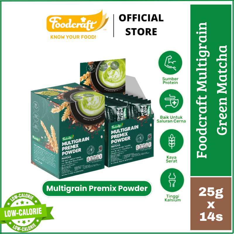 Promo Foodcraft Multigrain Premix Powder Minuman Serbuk Serealia Dan ...