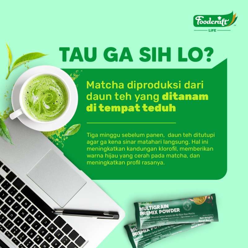 Promo Foodcraft Multigrain Premix Powder Minuman Serbuk Serealia Dan ...