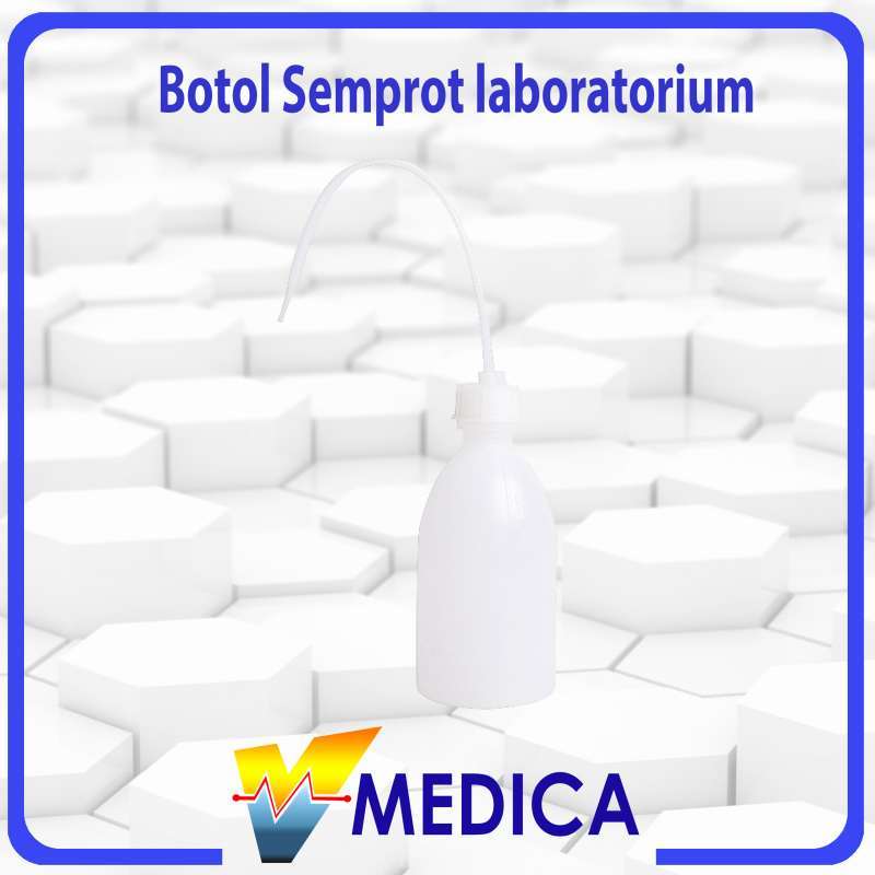 Jual Botol Semprot Laboratorium 500ml Plastik / Botol Cuci Aquades Di ...